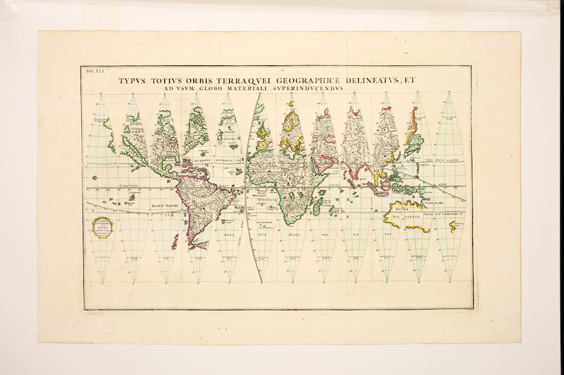 A Geographical Map of the Terraqueous Globe | galileo
